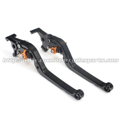 Adjustable Long Folding Brake Clutch Levers , Brake And Clutch Levers For Motorcycles