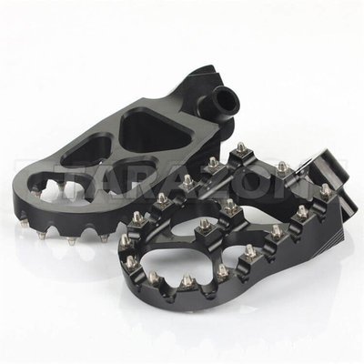 Suzuki Aluminum Dirt Bike Foot Pegs Anti Slip Control Motocross Footpegs With High Grip