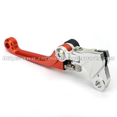 MX Bike Shorty Motorcycle Brake Adjustable Clutch Lever CRF 230F XR 230 Orange