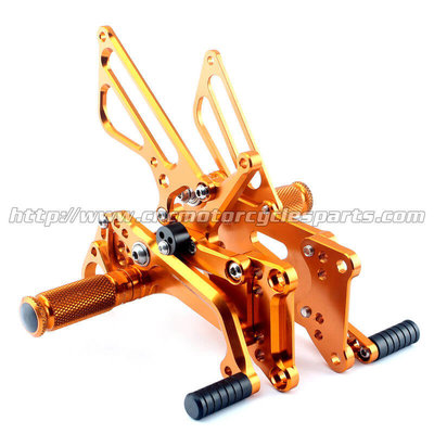 High Strength Aluminum 6061 Customized Motorcycle Rear Sets For BMW