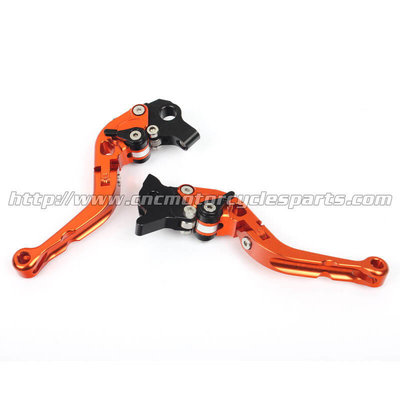 Adjustable Folding Motorcycle Shorty Clutch And Brake Levers CNC Aluminum Parts