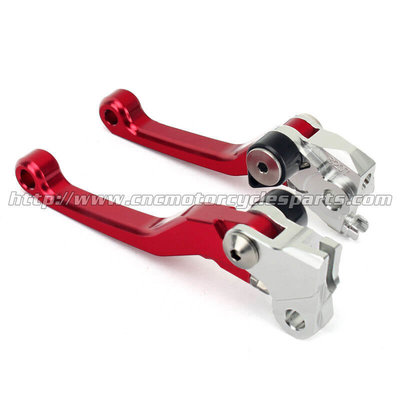 MX Motorcycle Brake Clutch Lever Clutch Handle Replacement CRF 250R CNC Aluminium Red