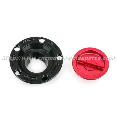 Ultra Light Custom Motorcycle Gas Caps Aluminum Alloy 6061 Buell Xb9 Xb12s