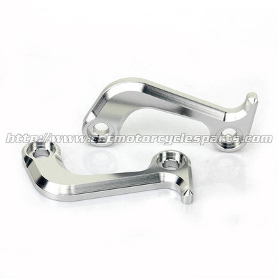 CNC Billet Motorcycle Spare Parts Street Hook Triumph Daytona 675 2012 Silver Black
