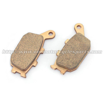 Sintered Metal Front rear Motorcycle Spare Parts for Street / Racing bike