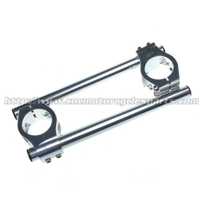 Kawasaki Cbr 600 Clip On Motorcycle Bars CNC Anodized Surface Treatment