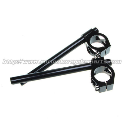 Kawasaki Cbr 600 Clip On Motorcycle Bars CNC Anodized Surface Treatment
