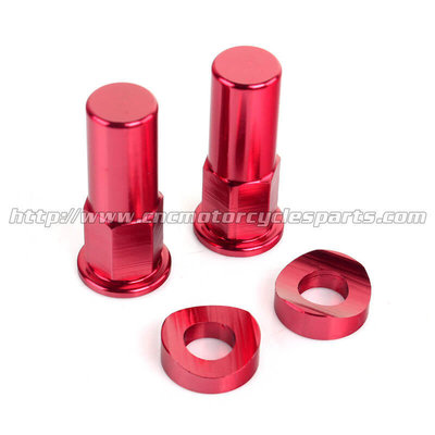 CRF 450X Parts Bling Kit With Ktm Axle Blocks And Tire Valve Caps for Honda