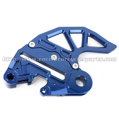 Dirt Bike Parts KTM Rear Disc Guard SX EXC 6061 Aluminum Orange Silver Blue