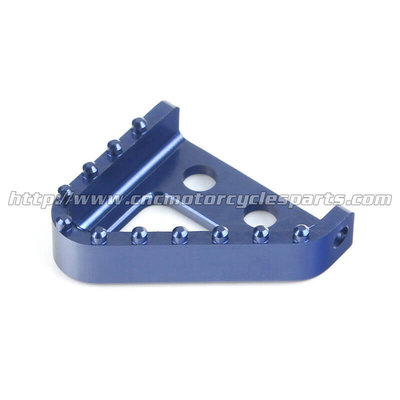 CNC Machined Aluminum Motorcycle Brake Pedal Step Plate For Dirt Bike