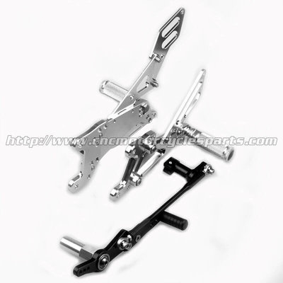 Adjustable Yamaha R1 Rear Sets / Rearsets With 6061T6 Billet Aluminum