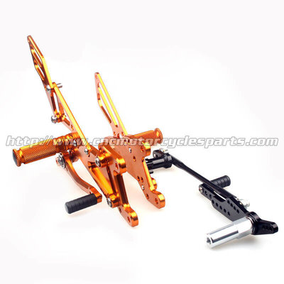Adjustable Yamaha R1 Rear Sets / Rearsets With 6061T6 Billet Aluminum