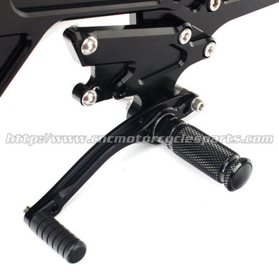 High Precision Motorcycle Rearsets For Kawasaki Er6n Custom Parts
