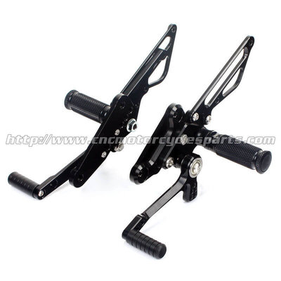 CNC Milling Aluminum Motorcycle Rear Sets For Honda Spare Parts