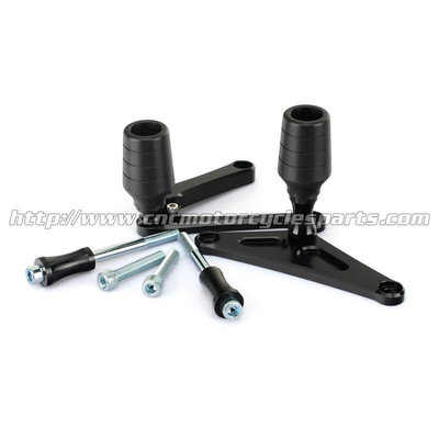 Hard Plastic Motorcycle Frame Sliders Crash Knobs For TRIUMPH DAYTONA 675 R 13-