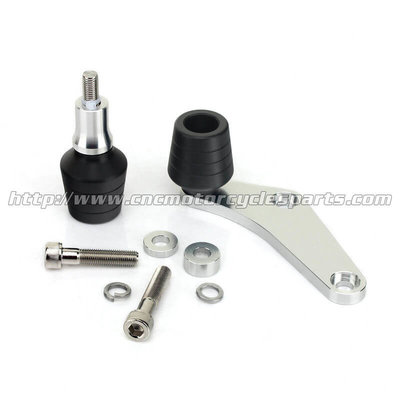 Aluminum & POM Motorcycle Frame Sliders Protector For Yamaha YZF R6 03 04 05 Street Bike