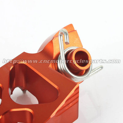 Ktm SX 144 150 EXC 200 250 Dirt Bike Passenger Foot Pegs Aluminum Alloy Orange Footpegs For Sale