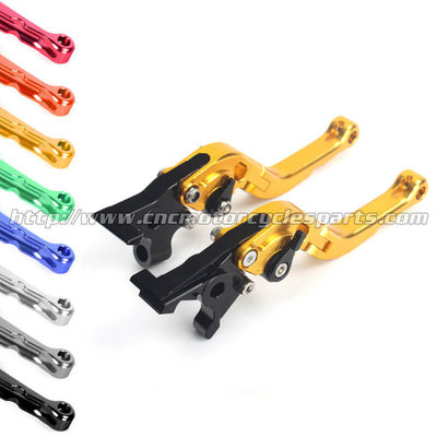 CNC Billet Motorcycle Brake Clutch Lever For Kawasaki ZX6 636 Shorty Levers