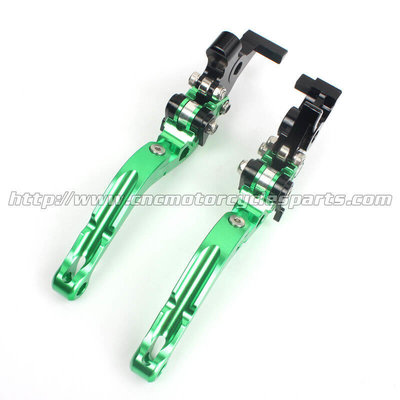 ER6N Custom Motorcycle Brake Clutch Lever For Kawasaki Parts Green