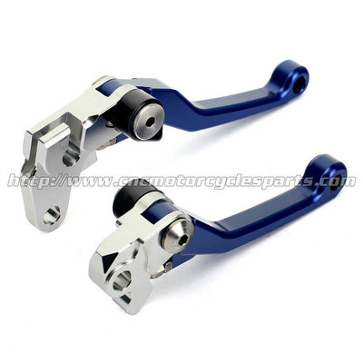 YZ 125 250 Motorcycle Brake Clutch Lever Yamaha Dirt Bike Parts CNC Anodized Blue