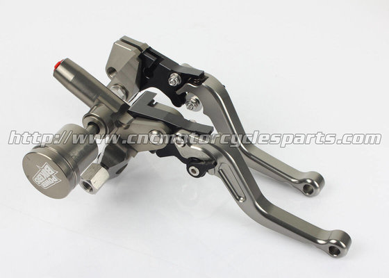 Front Left Right Motorcycle Brake Clutch Lever Brake Pump Racing Bike Spare Parts