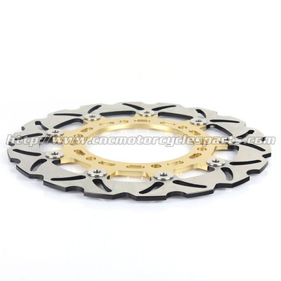 Gladius 650 Motorcycle Floating Brake Disc CNC Milled Aluminum Alloy 6 Holes