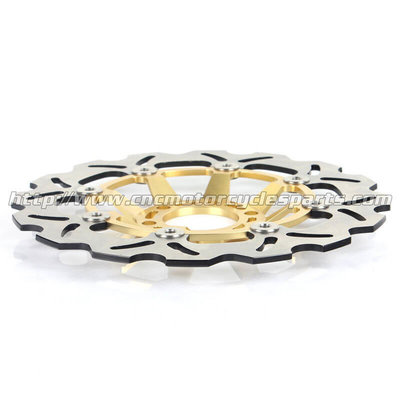 Wavy Floating Motorcycle Brake Disc Sport Brake Discs GSX 1100 Aluminum 6061