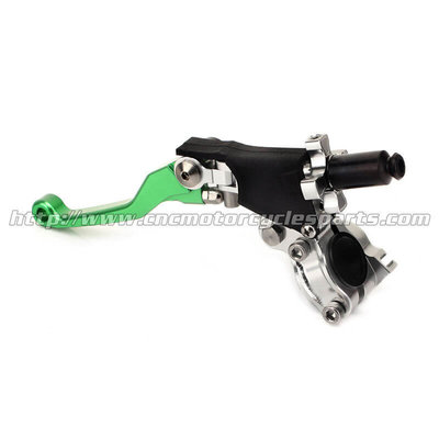 KX 125 250 Motorcycle Brake Adjustable Clutch Lever Aftermarket CNC Billet Dirt Bike Parts for Kawasaki