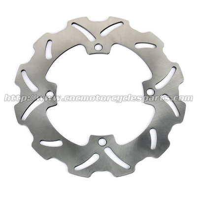 Solid Rear Steel Motorcycle Brake Disc Rotor With Heat Treatment Processing