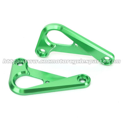 Motorcycle Spare Parts Sports Motorbike Kawasaki ZX6R ZX 6R CNC Machining Green