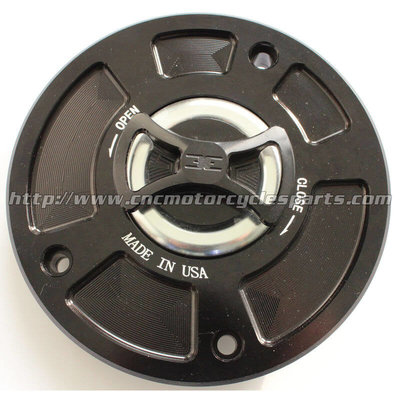 Anodized Motorcycle Gas Tank Cap Light Weight Quick Release For Kawasaki Z750 Z1000
