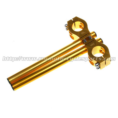 37mm Long Motorcycle Clip Ons Handlebars With Aluminum Alloy Material