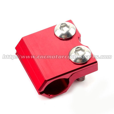CNC MX Bling Kit With Front Brake Master Cylinder Cap And Brake Line Clamp