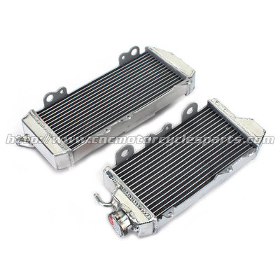 KAWASAKI KX80 Parts Custom Motorcycle Radiator All Aluminium With Hand Welded
