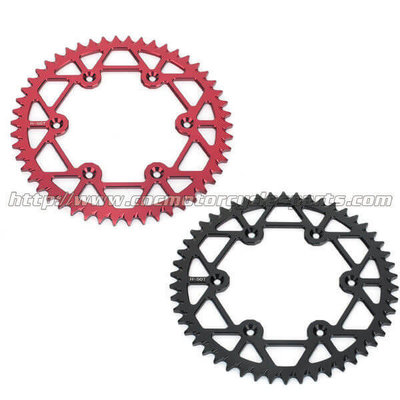 Self Cleaning Dirt Bike Sprockets 520 Motorcycle Chain Sprocket Honda CR CRF 125 250