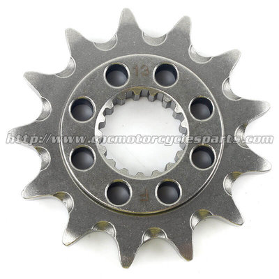 20 MN Steel Front Dirt Bike Chain Sprocket With Closet Tolerance And Best Teeth Profile