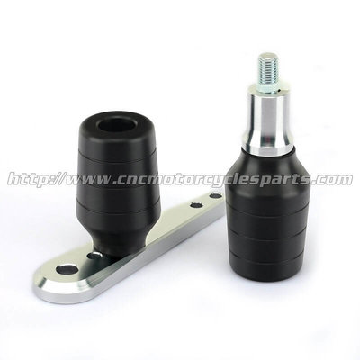 CNC Aluminium Alloy Kawasaki Zx6r Frame Sliders Road Bike Parts