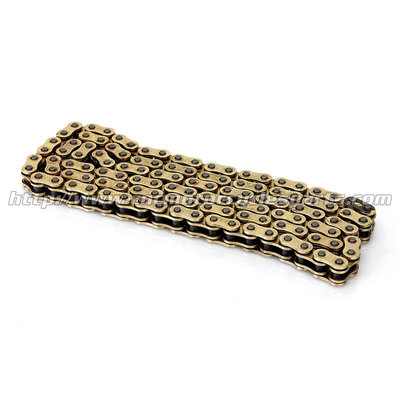Dirt Bike Parts Copper-plated Motorcycle Chain Yamaha YZ 250F WR 450F MN Gold
