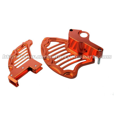 Aging - Resistant Ktm Rear Brake Disc Guard With Hard Anodized Finish