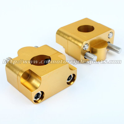 28mm Dirt Bike Parts Aluminum Universal Bar Mounts Handlebar Riser
