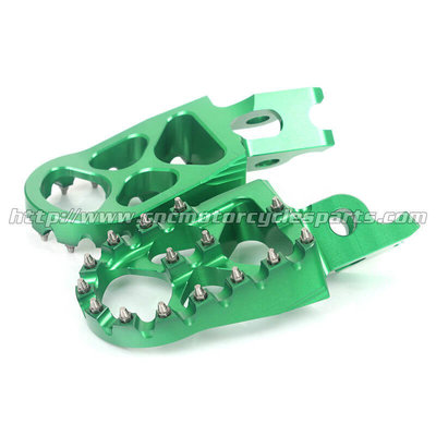 Dirt Bike Aluminum Foot Pegs , Adjustable Foot Pegs For Motorcycles