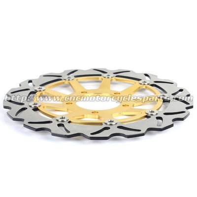 CNC Aluminium 320mm Motorcycle Brake Disc Installation Site Front Wheel