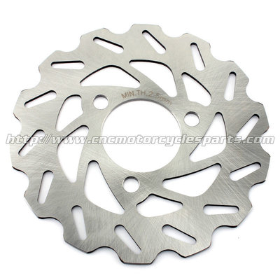 ATV / Motorcycle Brake Disc Rotor , Stainless Steel Front Disc Brake Rotor