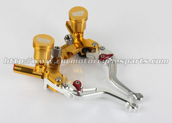7/8" Motorcycle Brake Clutch Lever Master Cylinder Fluid Reservoir Levers Hand Control