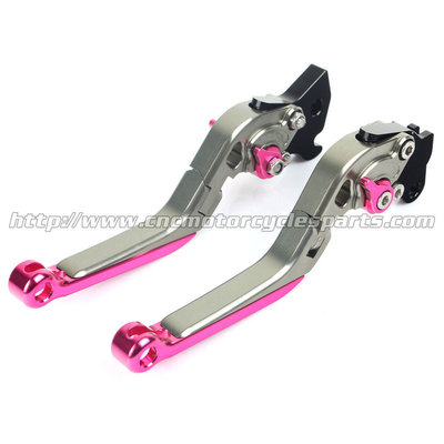 Panigale 899 Pink Motorcycle Levers , Brake Pump Cnc Brake And Clutch Levers