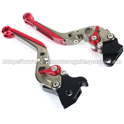 CNC Billet Motorcycle Brake Clutch Lever Adjustable Brake Levers For Honda