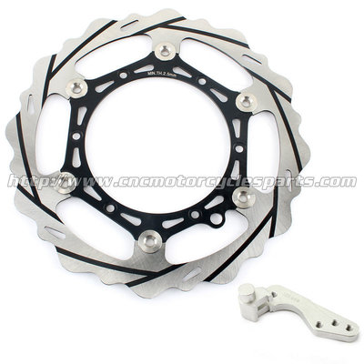 270mm Oversize Motorcycle Brake Parts Brake Disc KTM EXC MX SXS SXF With Aluminum Bracket