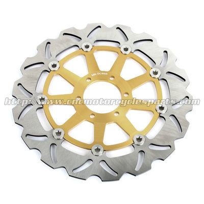 300mm Motorcycle Brake Disc Disk Brake Parts Yamaha FZR 600 XJR 400 Anodized For Black Gold