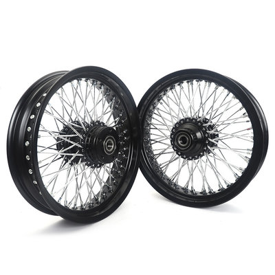 Softail Anodized  6061 72 Spokes 3.5" 16 Harley Wheels