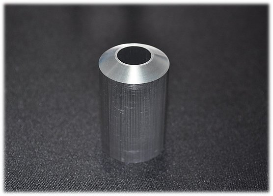 Auto Bush Aluminium Turn Parts / Precision CNC Machining Services